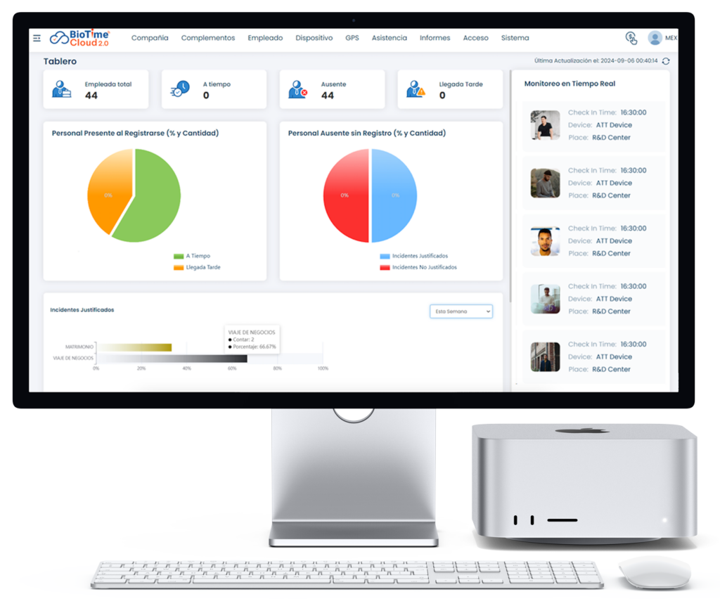 BioTime Cloud 2.0 - ZKTeco Latinoamerica