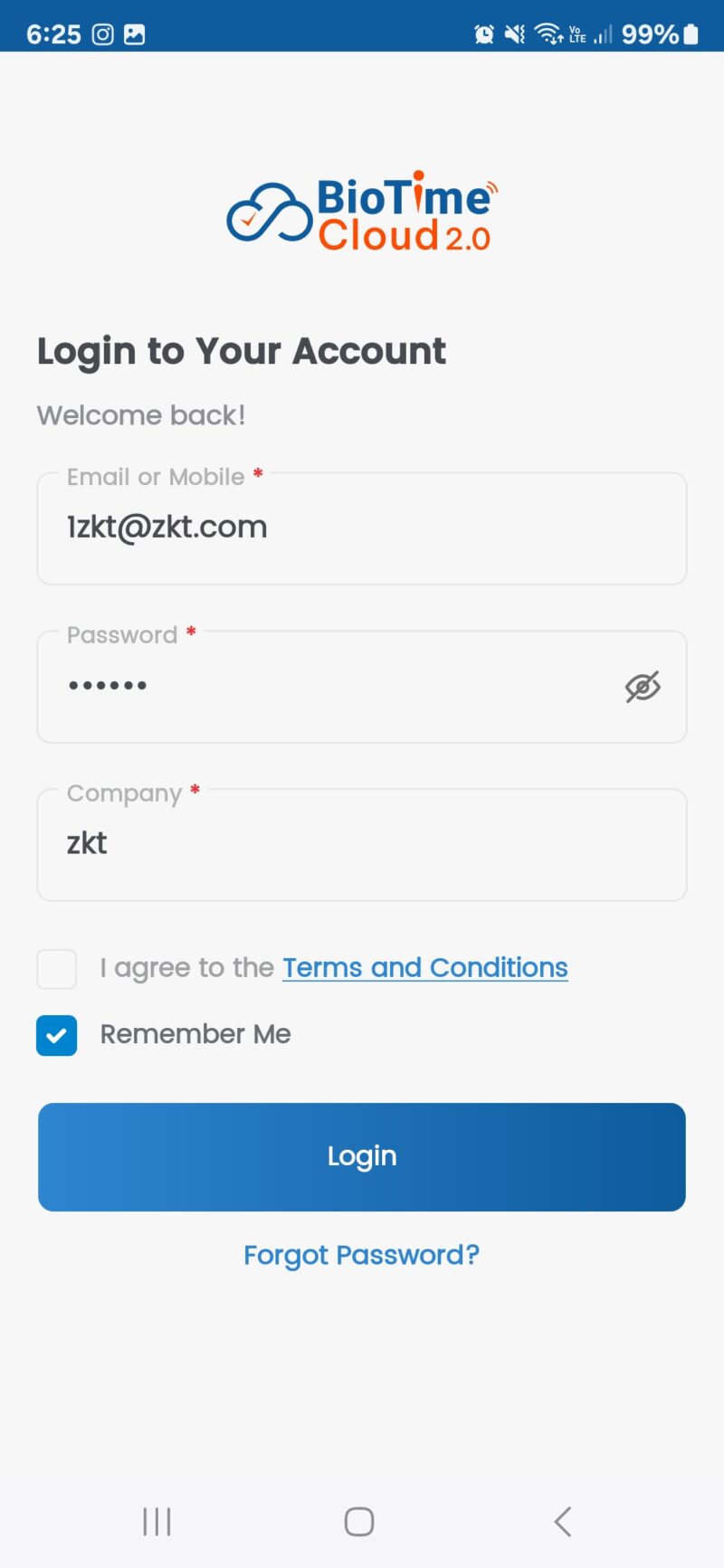 BioTime Cloud 2.0 - ZKTeco Latinoamerica